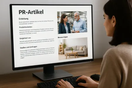 PR-Artikel schreiben & platzieren ᐅ Tipps und Beispiele