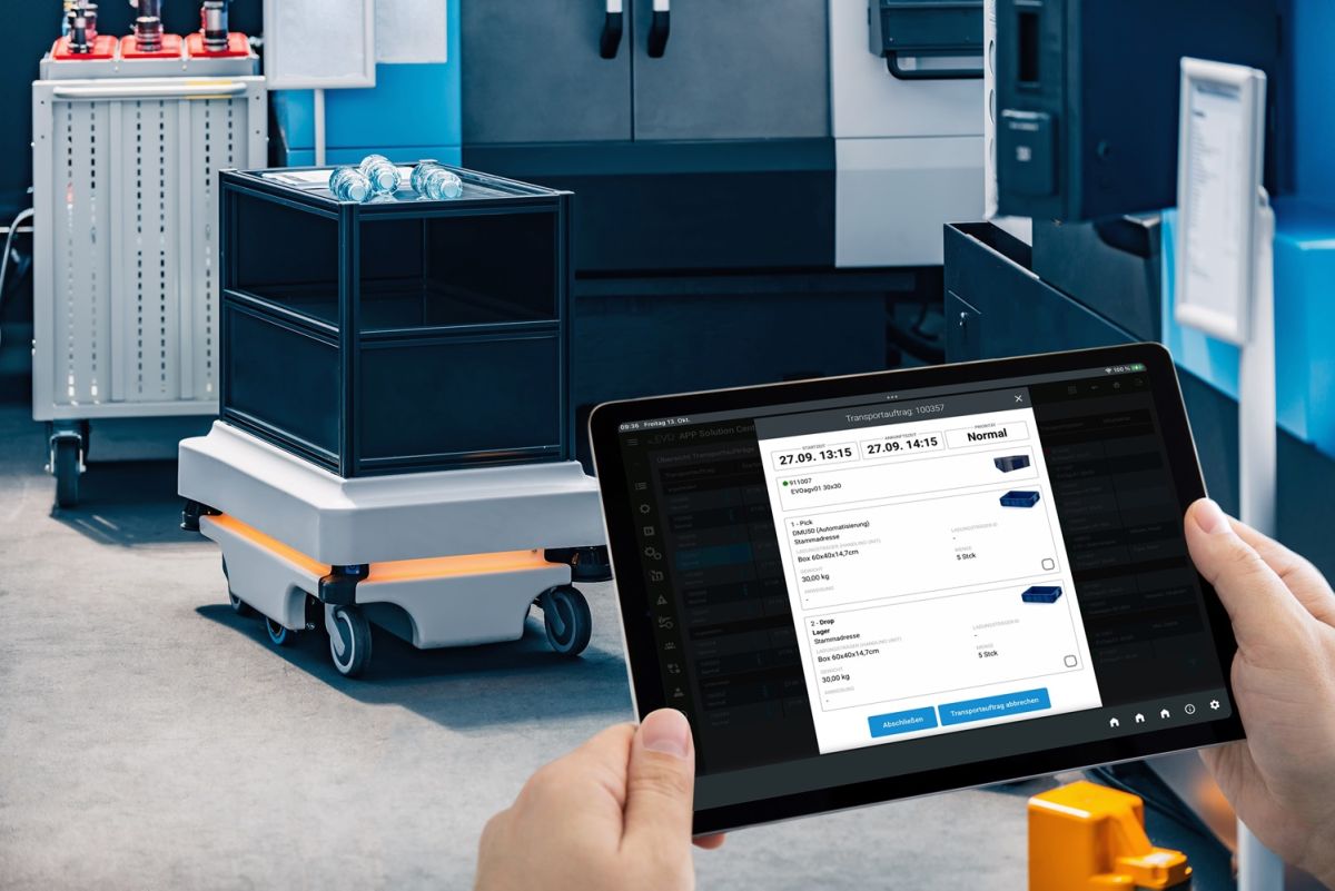 Autonome Intralogistik: Leitsystem für innerbetriebliche ...