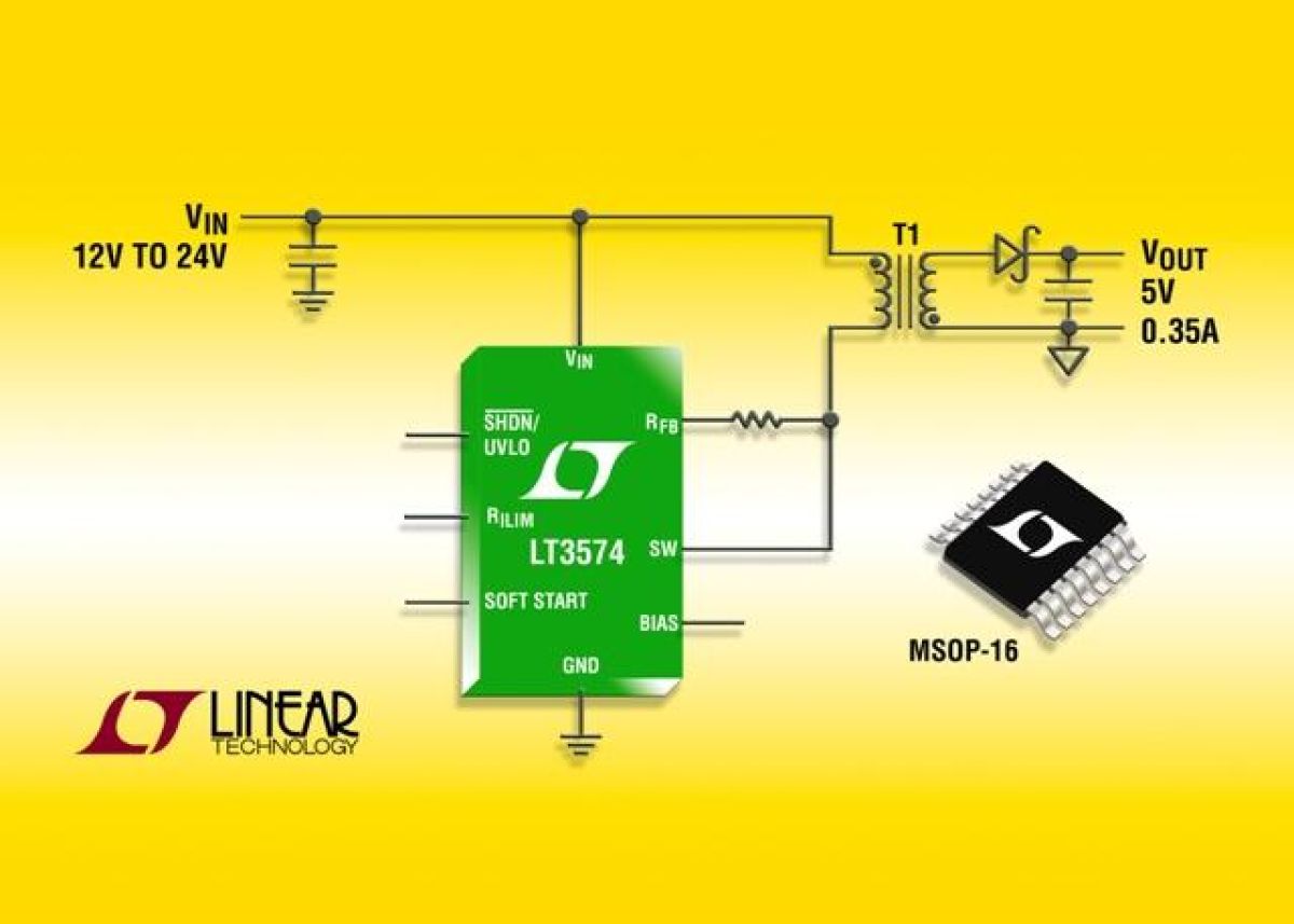 Linear Technology: Galvanisch getrennter, monolithischer Flyback ...