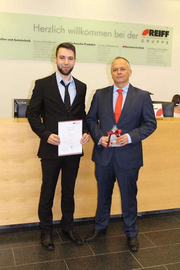 Ausgezeichnet: Duales Studium bei Reiff Technische Produkte - openPR