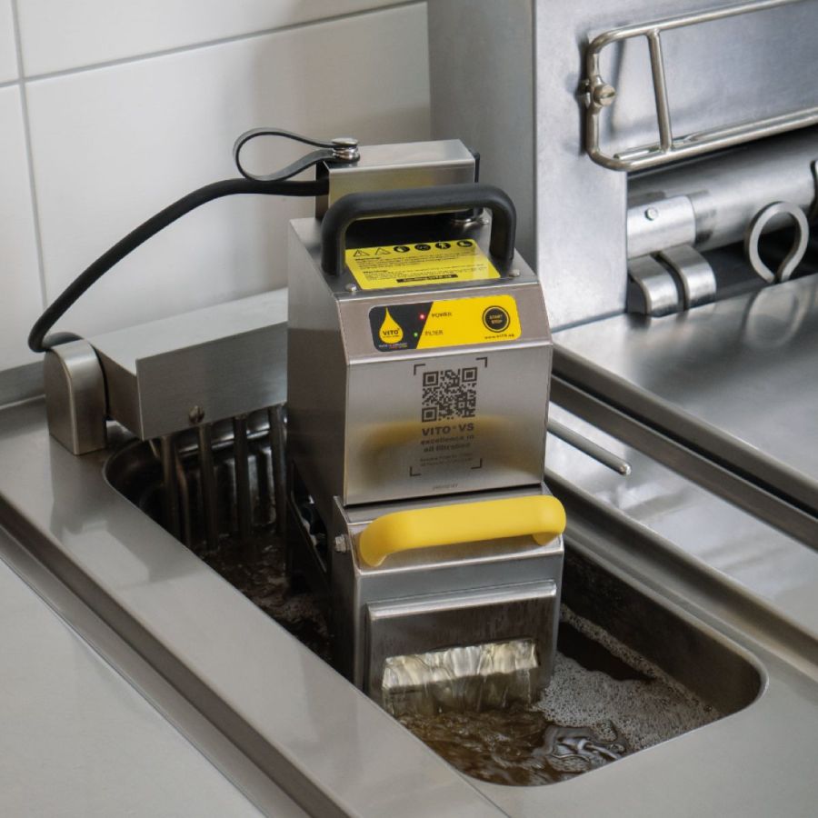 VITO AG stellt neuen VITO VS Frittierölfilter vor