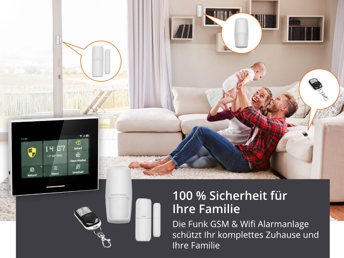 Verwunderlich Smart Home Alarmanlage Bild