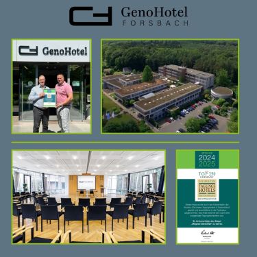 GenoHotel Forsbach als eines der besten Tagungshotels 2024/2025 in ...