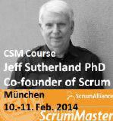 Jeff Sutherland der Erfinder von Scrum zertifiziert Scrum Master in ...