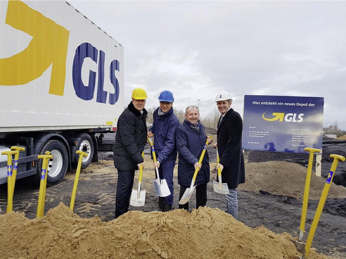 GLS baut Depot Mannheim neu