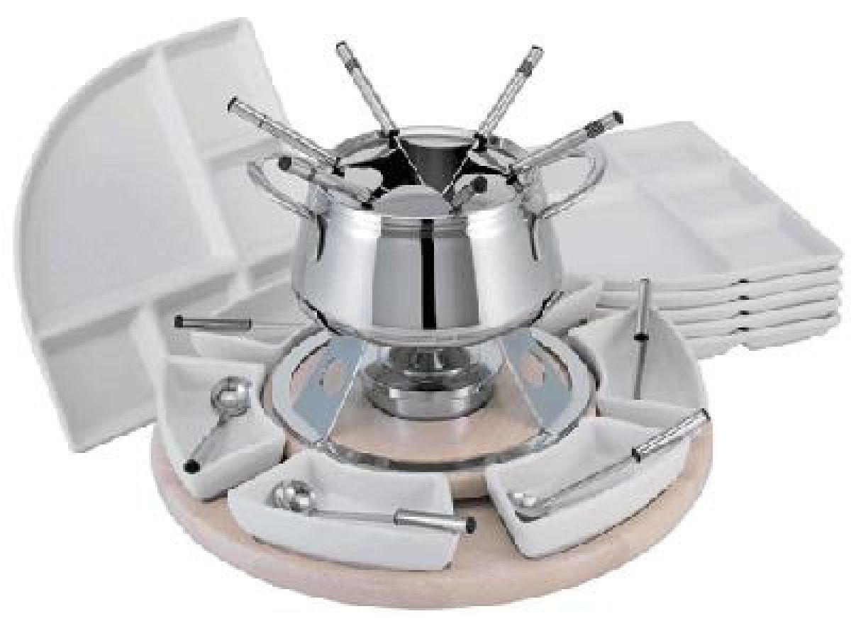 Fondue Chinoise mit Fondue-Set TRIANGLE - openPR