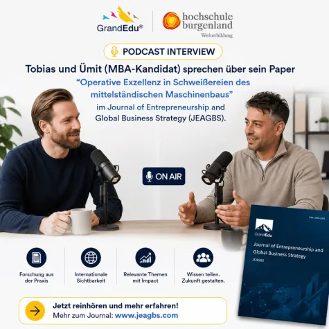 Forschung aus der Praxis: Tobias Oberdieck spricht mit MBA-Kandidat ...