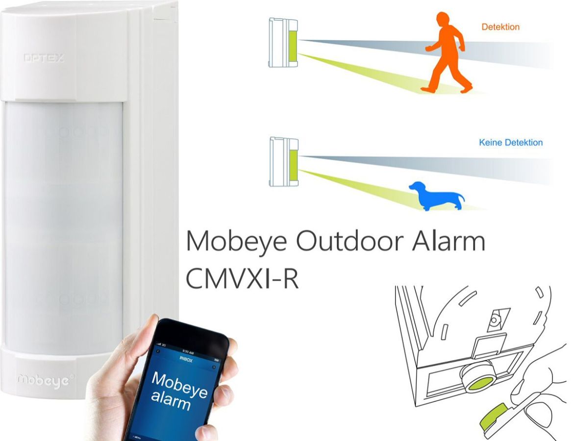 Mobeye CMVXI-R Outdoor Alarmmelder - zuverlässiger und effektiver ...