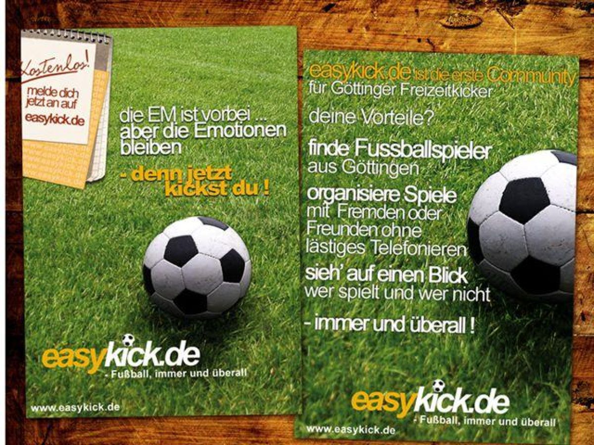 Fußball, immer und überall - Online verabreden, real spielen