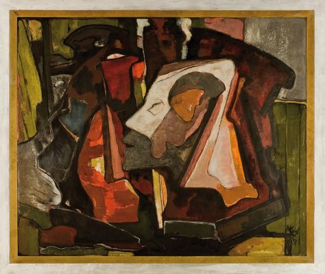 MAX KAUS (1891 - 1977) Malerei und Arbeiten auf Papier - Ausstellung ...