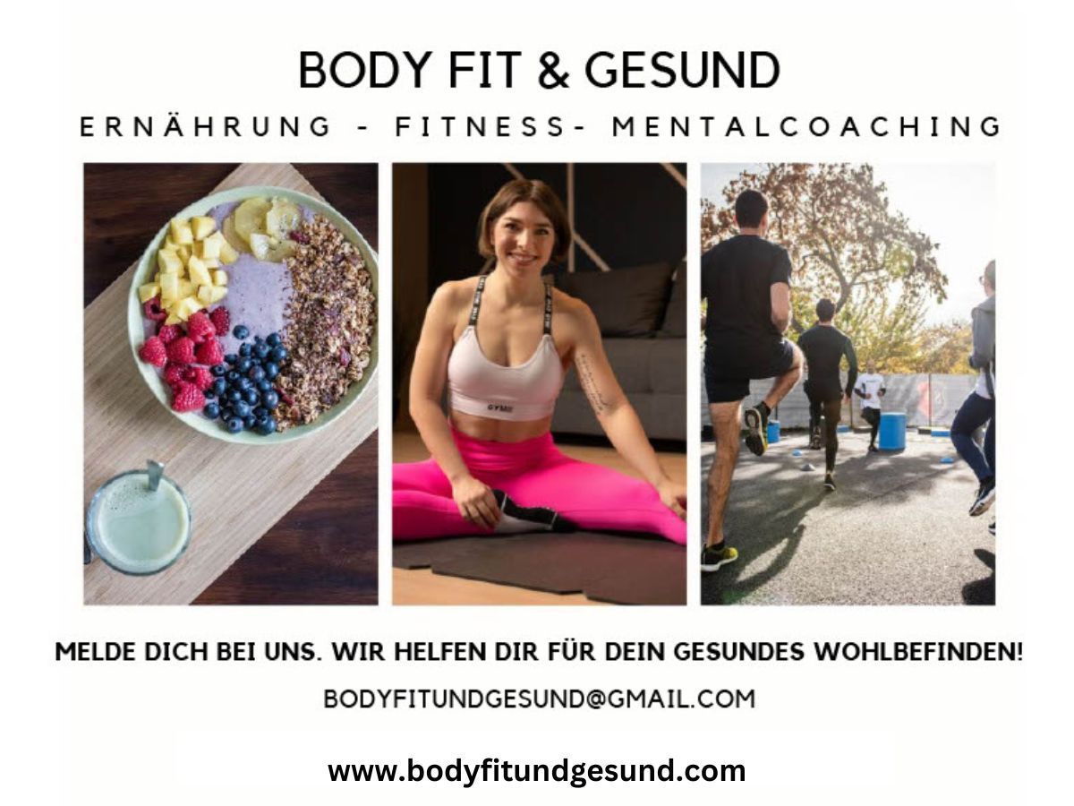 Body Fit & Gesund - Ein ganzheitlicher Ansatz für körperliche und mentale Fitness - openPR