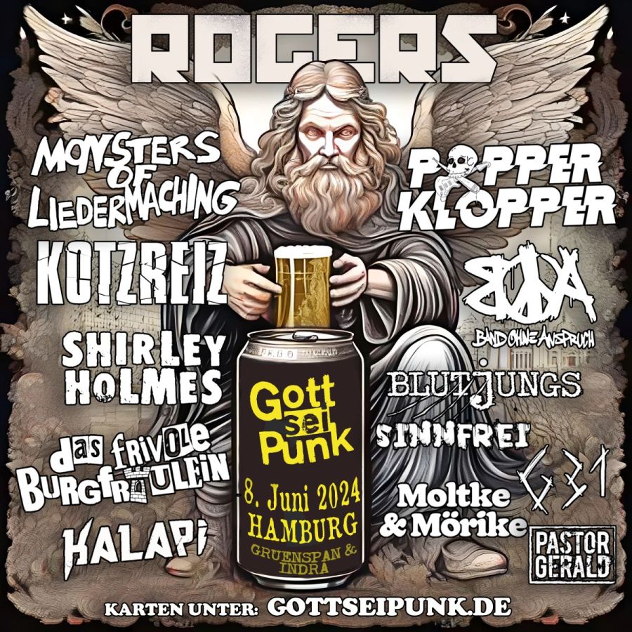 "Deutschpunk rockt Hamburg: Gott sei Punk Festival feiert 10-jähriges Jubiläum" - openPR