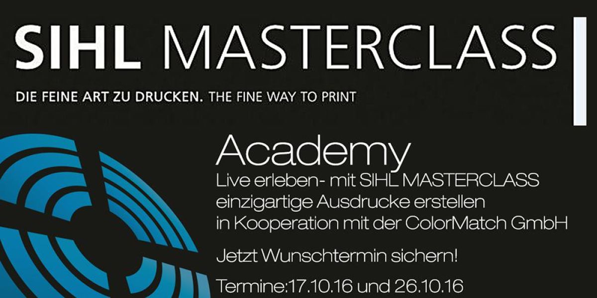 Mit SIHL MASTERCLASS einzigartige Ausdrucke erstellen - openPR