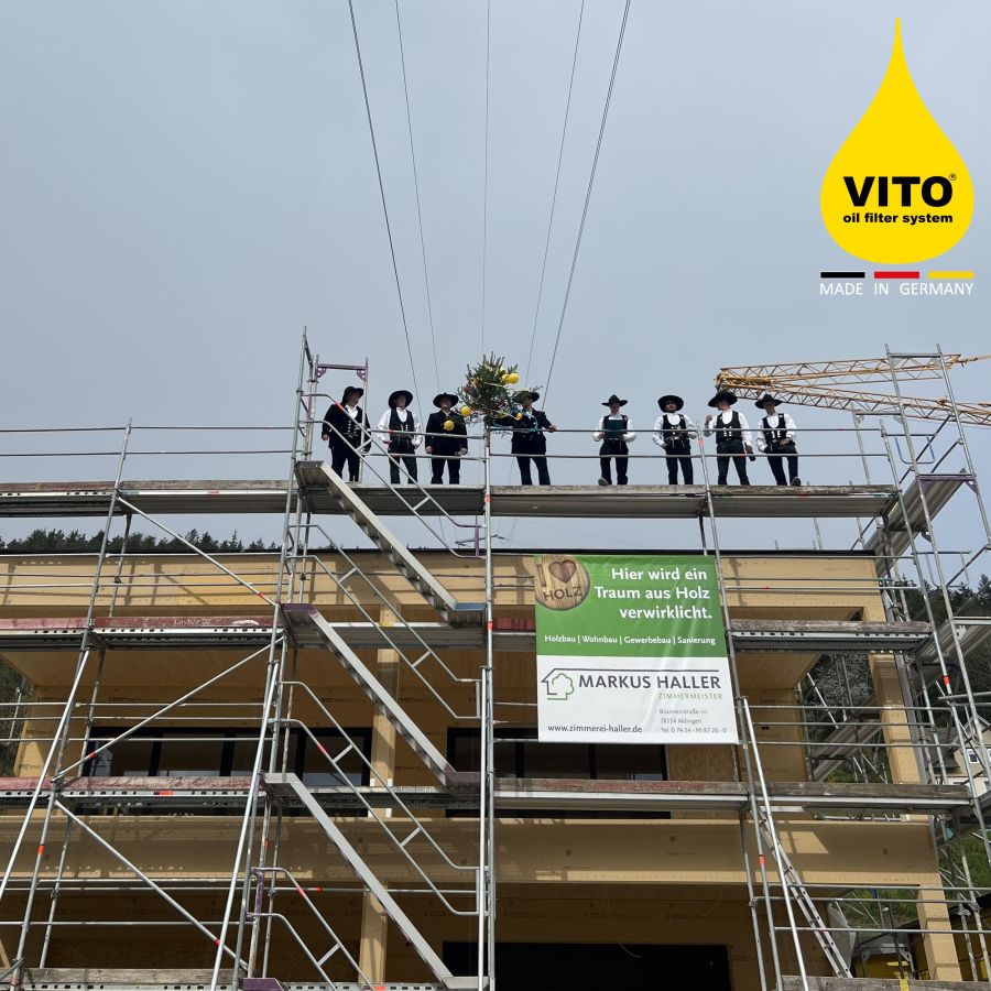 Die VITO AG feiert das Richtfest für den neuen Anbau - openPR