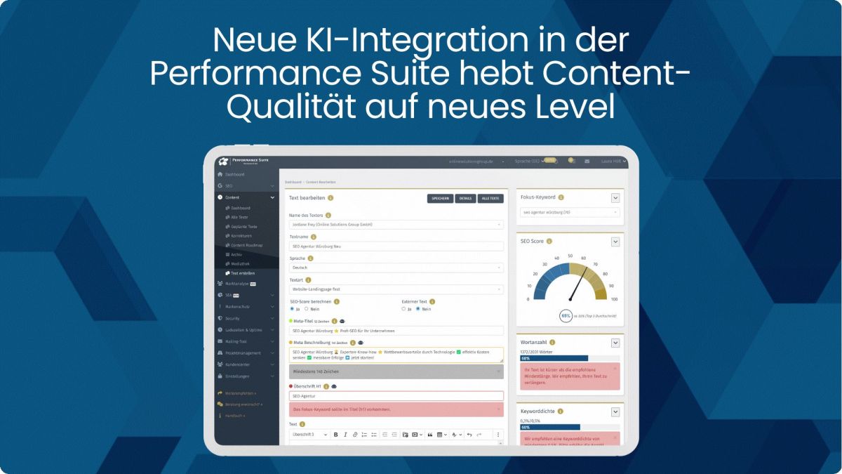 Neue KI-Funktionen: Die Performance Suite vereinfacht die Erstellung ...