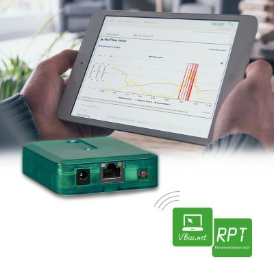 Visualisierung der Anlagendaten über VBus.net – jetzt noch einfacher ...