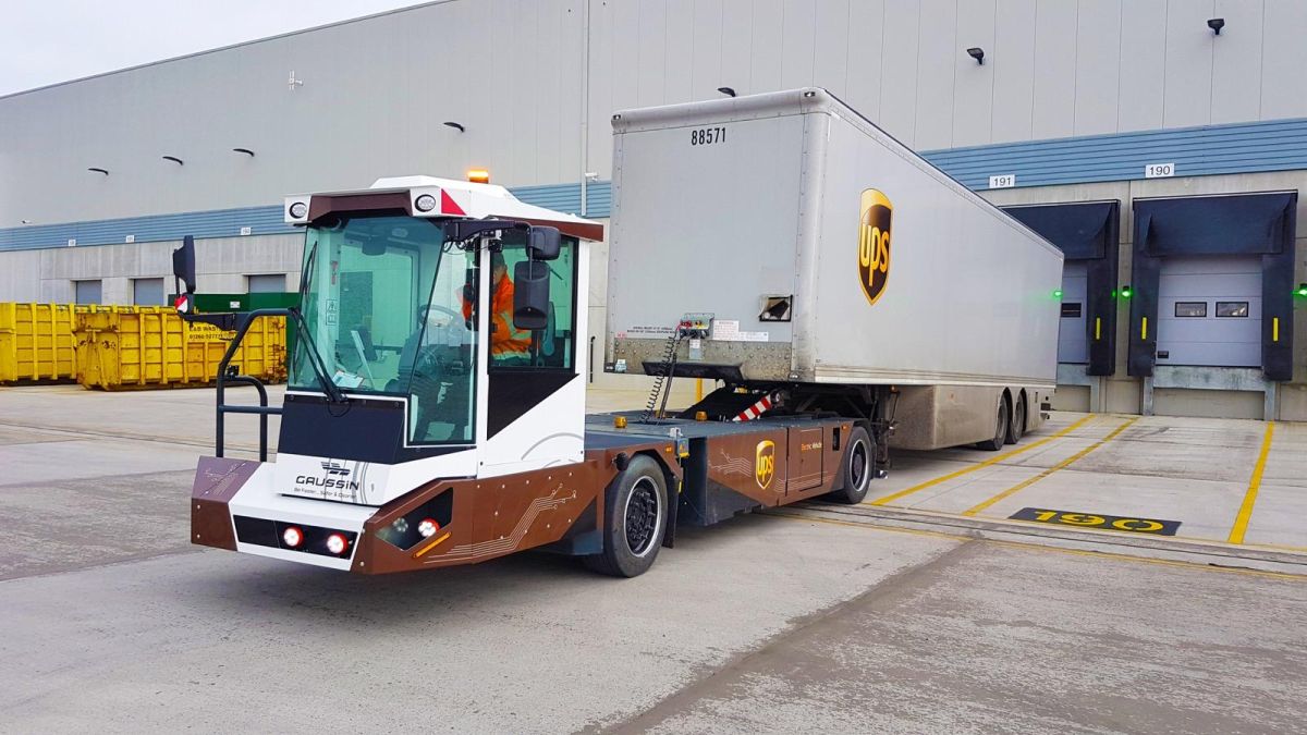 UPS TESTET AUTONOME ELEKTRO-SHIFTER VON GAUSSIN ZUM TRANSPORT VON ...