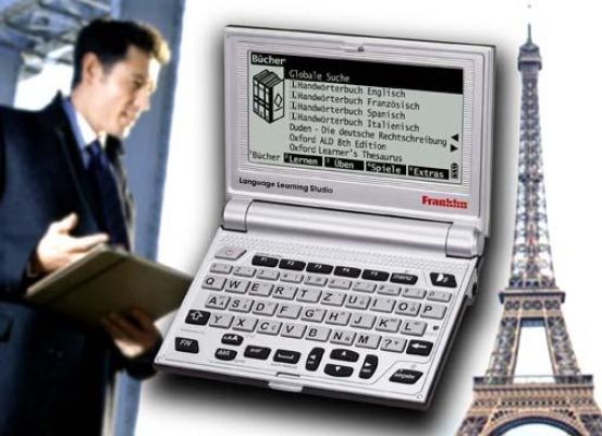 Neuer Mini-Sprachcomputer "Language Learning Studio" von Franklin ...