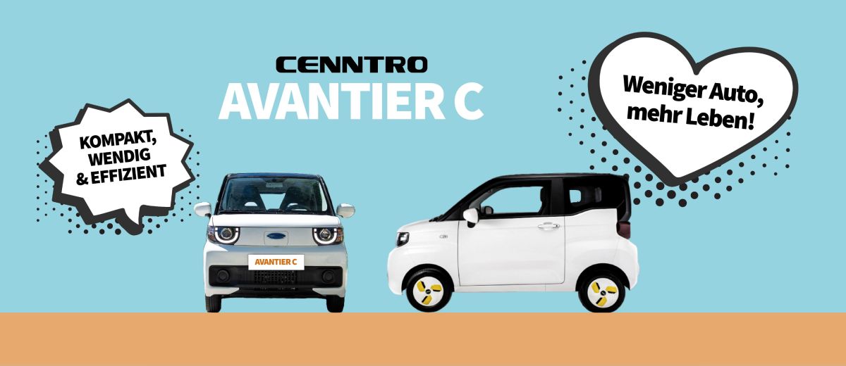 Cenntro Avantier C – Das smarte E-Microcar für den urbanen Raum