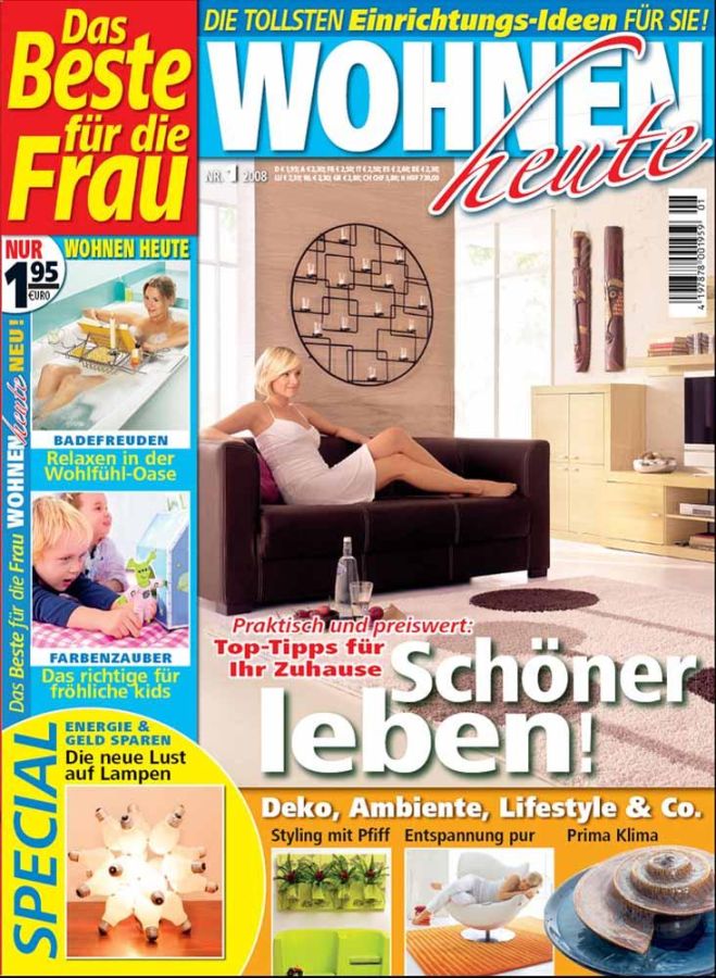 WOHNEN HEUTE startet als Line Extension von DAS BESTE FÜR DIE FRAU