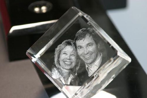 3D Portrait in Glas ist die neue Dimension des bekannten Foto in Glas ...