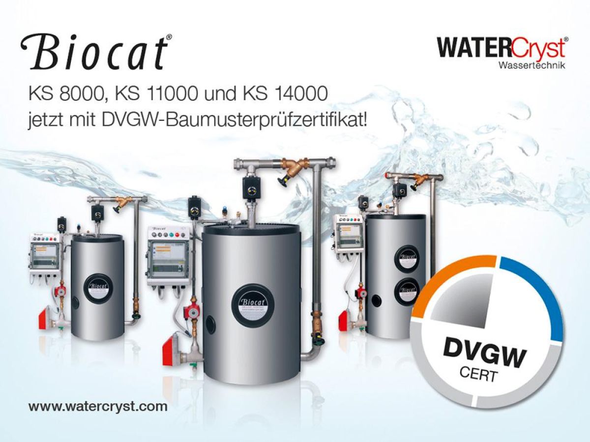Biocat-Kalkschutzgeräte KS 8000, KS 11000 und KS 14000 – vom DVGW ...