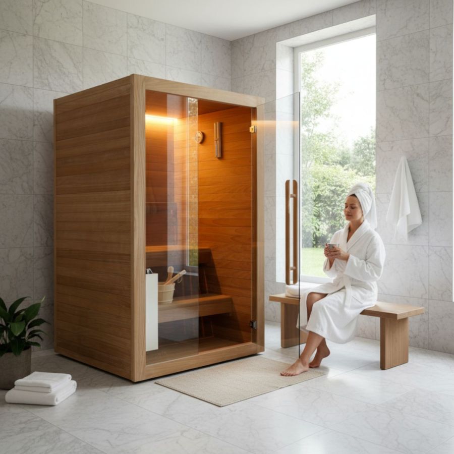 Sauna 230 V ohne Starkstrom: Easyheat Duo Indoor jetzt bei welcon-shop ...