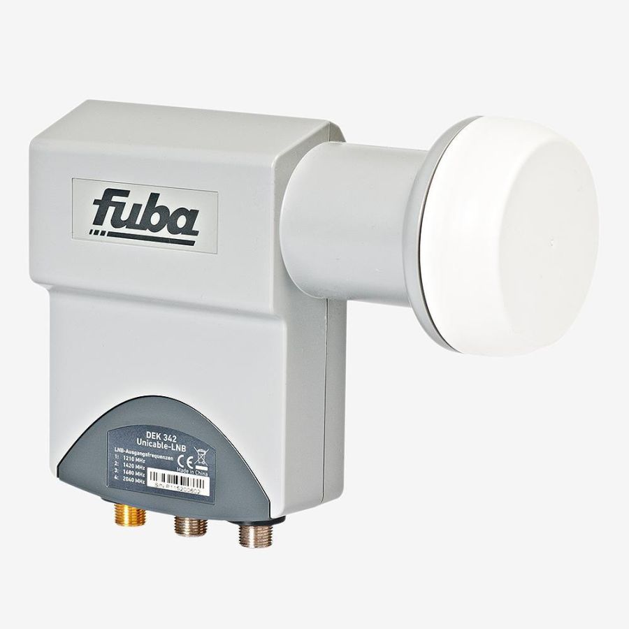 Erster Platz bei Stiftung Warentest: Fuba Unicable-LNB DEK 342 ...