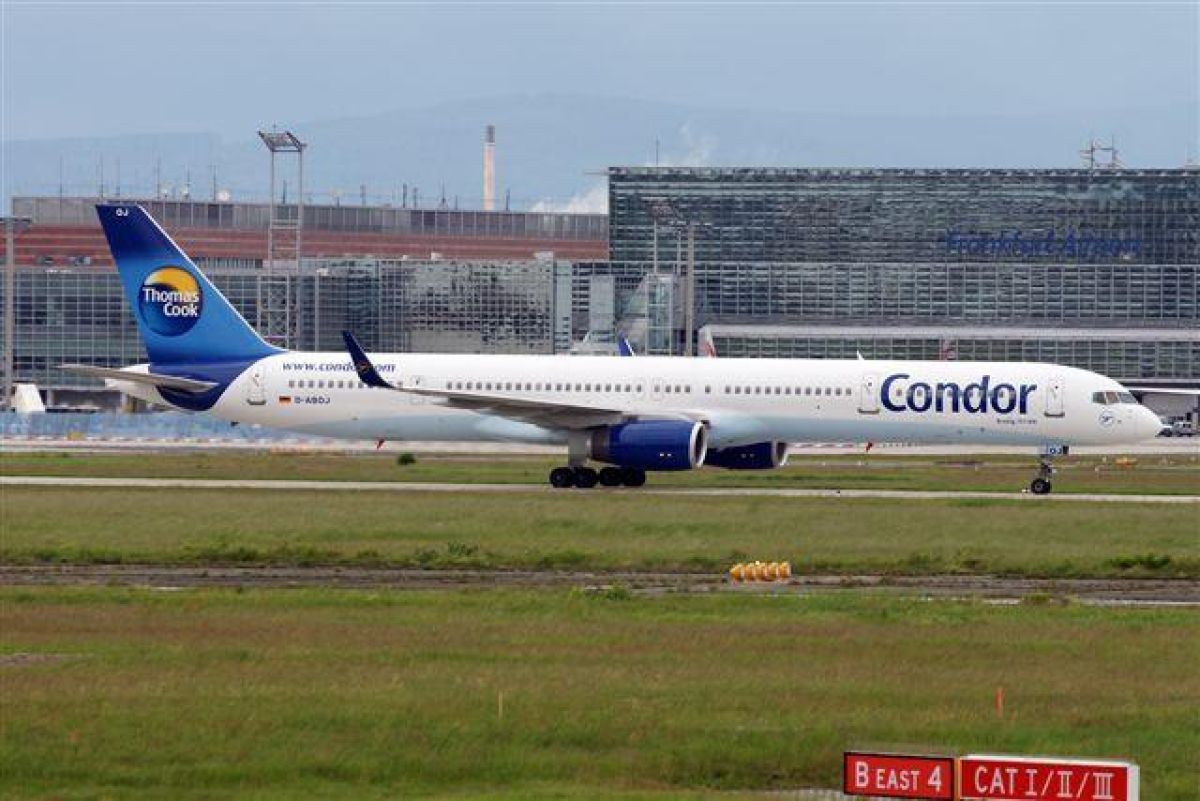 Erster Condor Flug startet ab Dresden nach Antalya