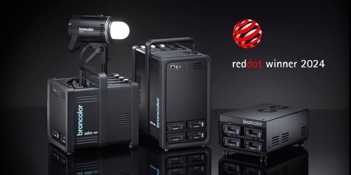 broncolor erhielt den renommierten Red Dot Award für das User Interface ...