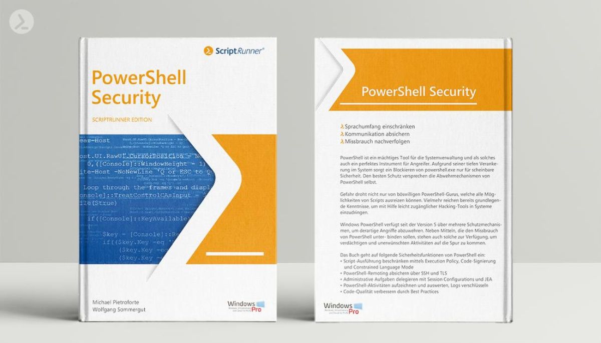 eBook „PowerShell Security Guide“: ScriptRunner und WindowsPro veröffentlichen Guide mit Best ...