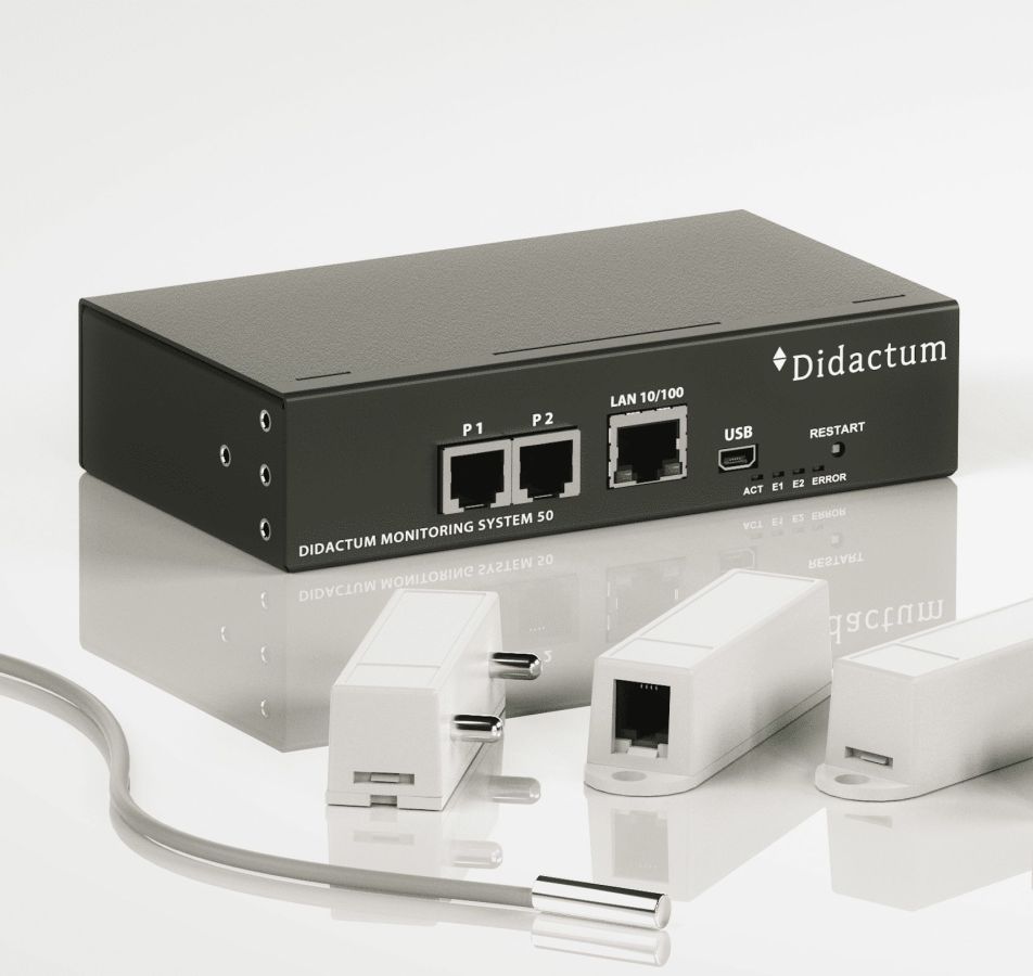 SNMP-fähige Web-Thermometer für Temperaturüberwachung