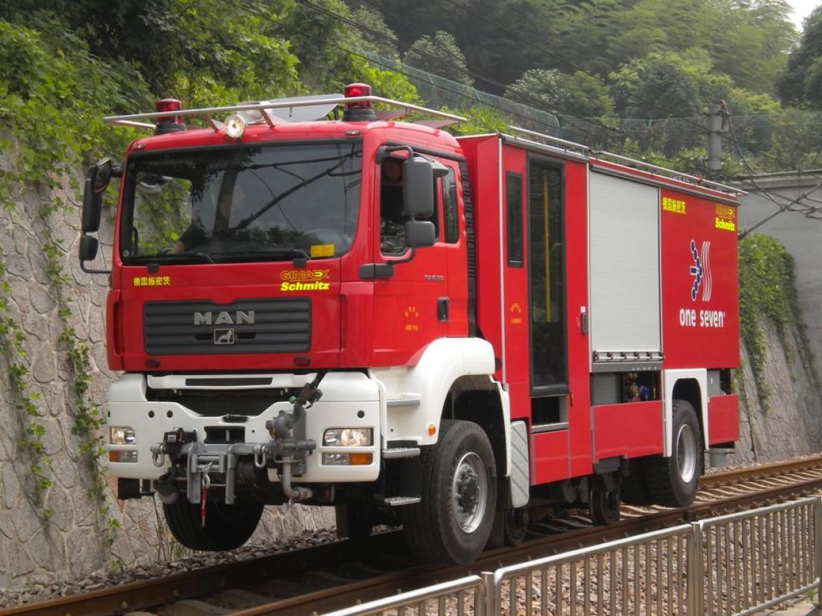GIMAEX liefert Sonderfahrzeug TLF 30/10/2/2 mit One Seven® an Nanjing ...