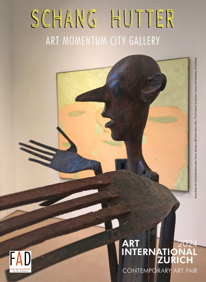 90 Jahre: Schang Hutter wird von der Art Momentum City Gallery auch an ...
