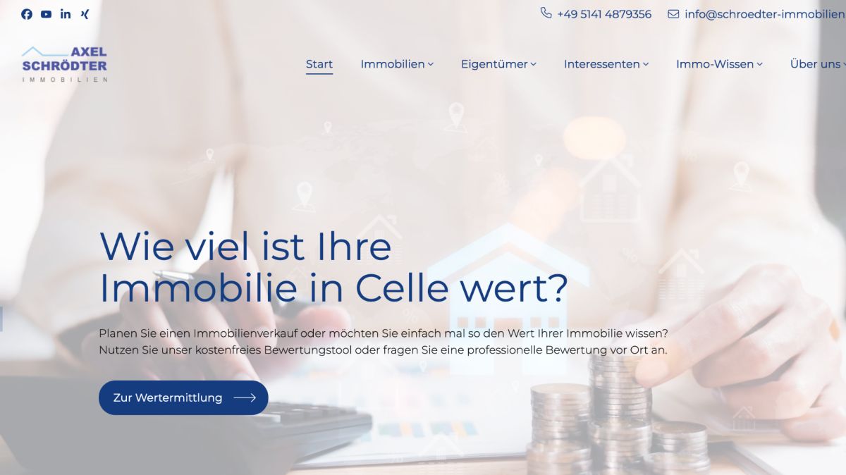 Axel Schrödter Immobilien - Immobilienmakler Celle mit Erfahrung und ...