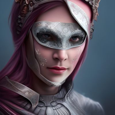 Maskierte Schönheit - Faszinierende Kunstwerke als NFT erhältlich - openPR