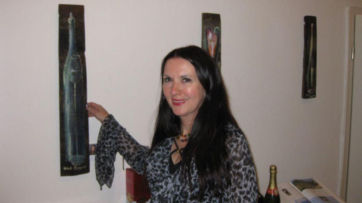 Heidi Bogner - Fass-zination in der Weingalerie Wolff - openPR