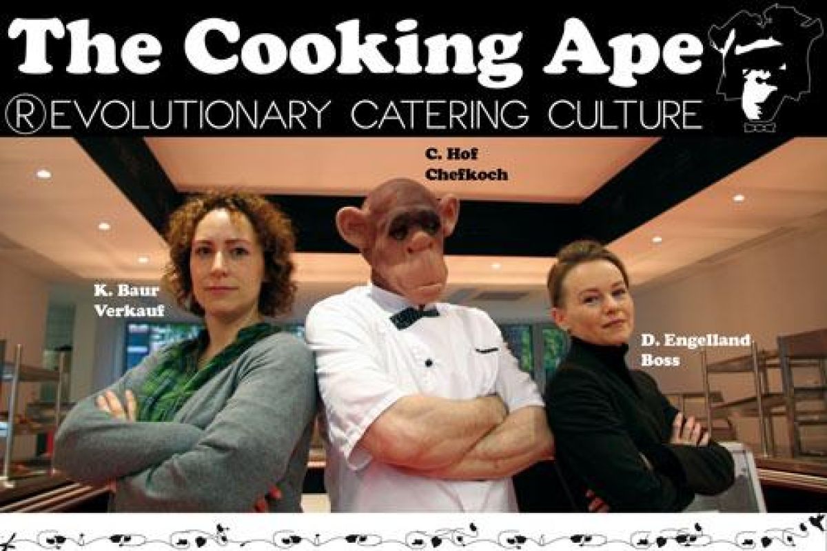 Der kochende Menschenaffe kultiviert nun auch das Schulcatering