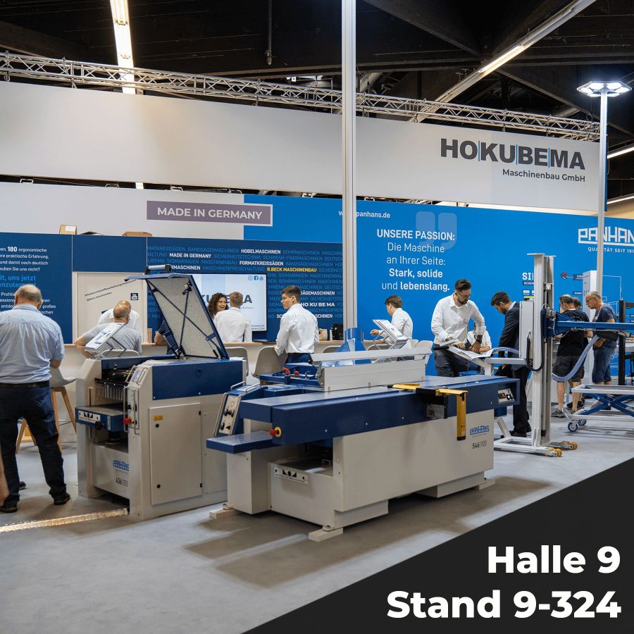Die HOKUBEMA Maschinenbau GmbH lädt zur Holz-Handwerk 2024 ein