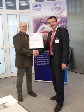 EVAC GmbH in Wedel erhält das IRIS-Zertifikat - openPR